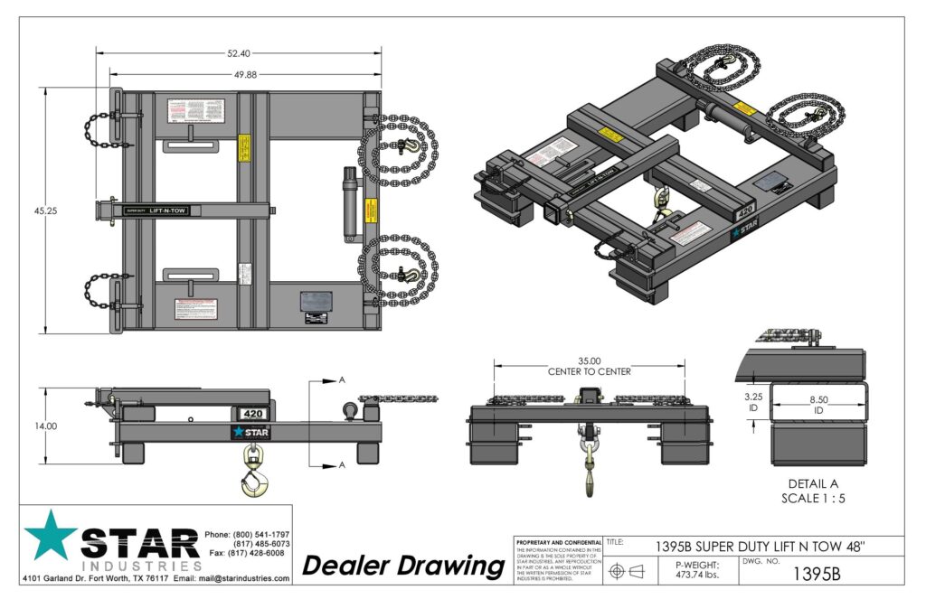 Lift-n-Tow Forklift Tow Hitch Attachment | Versatile Solutions for ...