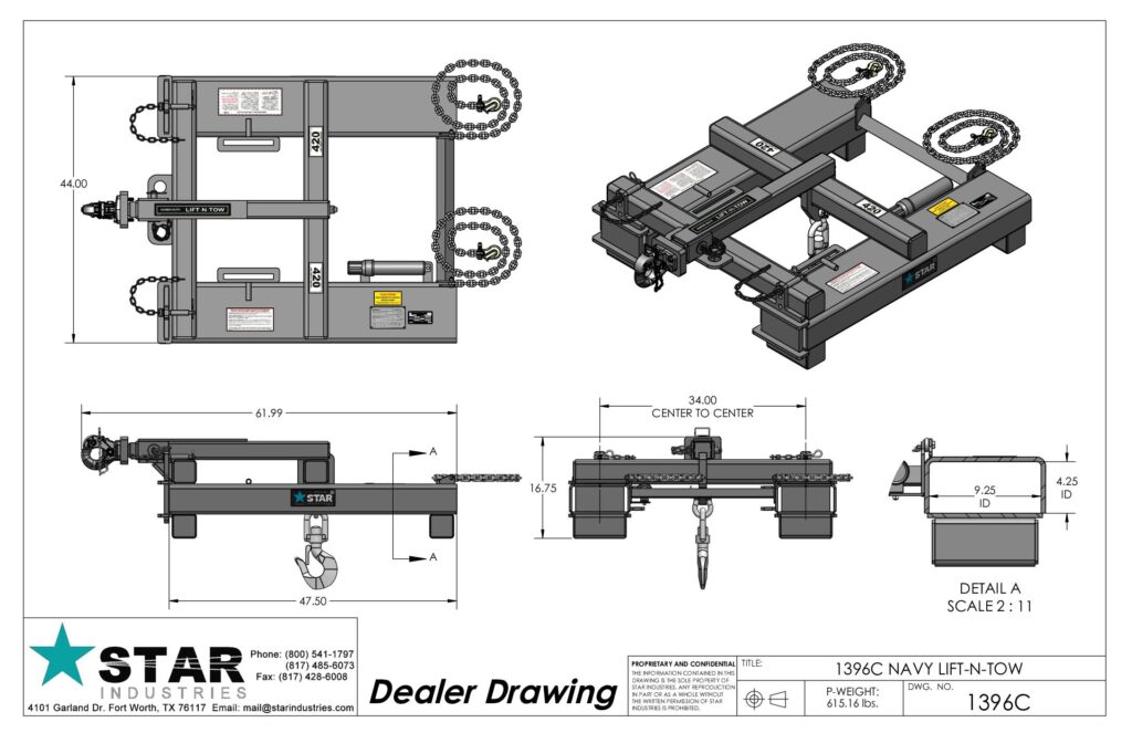 Lift-n-Tow Forklift Tow Hitch Attachment | Versatile Solutions for ...